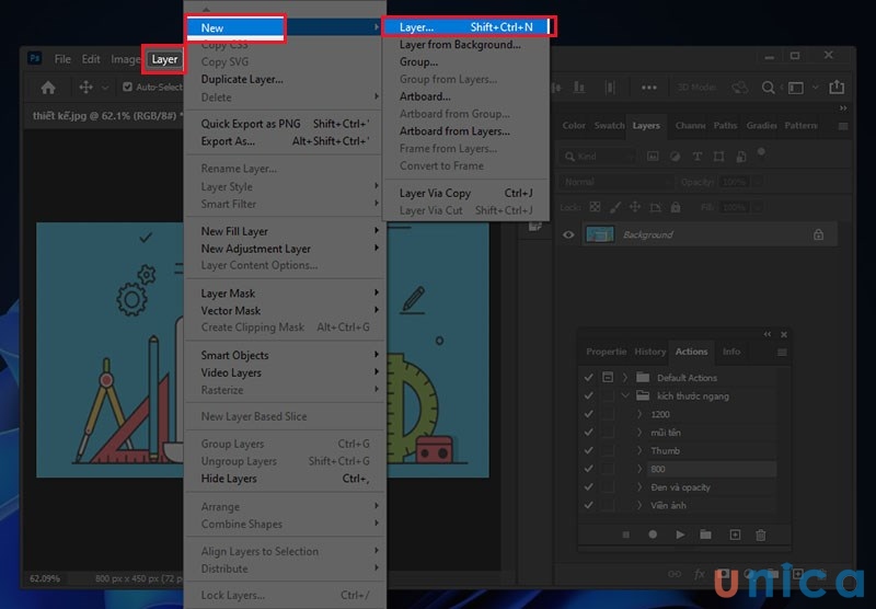 Rất Hay Cách Ghép ảnh Vào Khung Hình Trong Photoshop Cực Chất